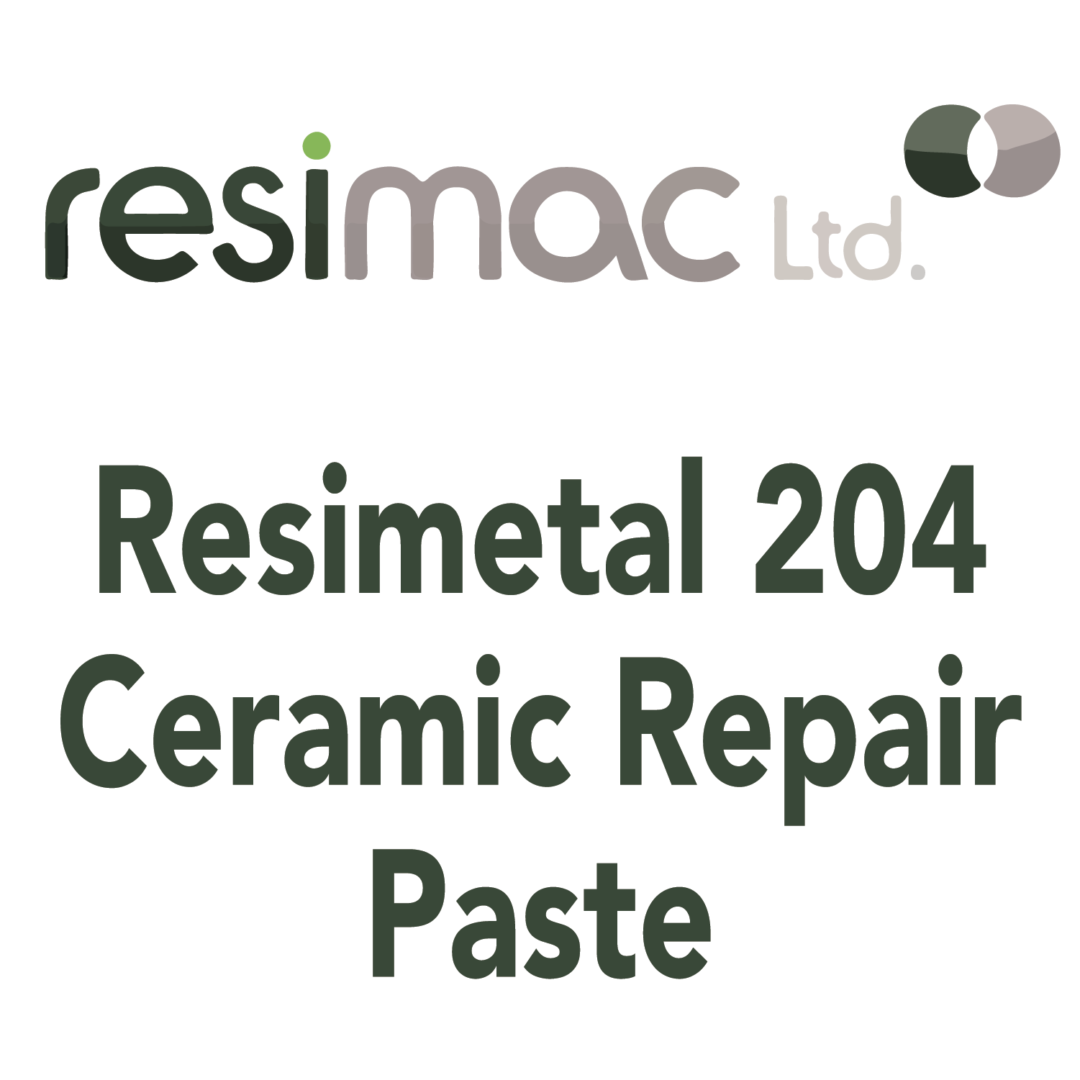 Resimac Resimetal 204: Durable Ceramic Repair Paste