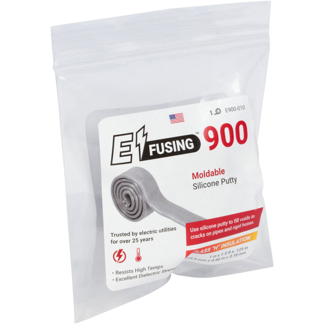 E-Fusing 900 Moldable Silicone Putty and Leak Sealing Solution