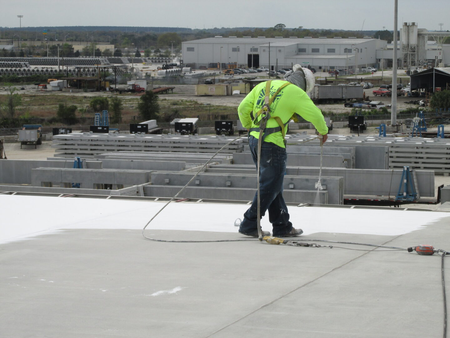 Mascoat WeatherBloc-HRC Reflective Coating Commercial Roofs