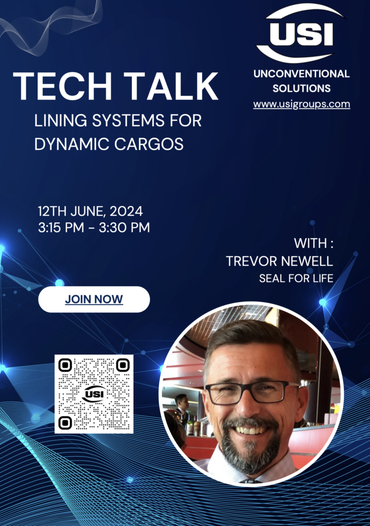 Tech Talk - Lining Systems for Dynamic Cargos with Trevor Newell - USI Groups